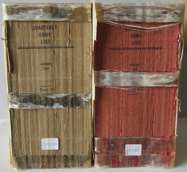 Army Lists and Biographical Reference - TurnerDonovan Military Books